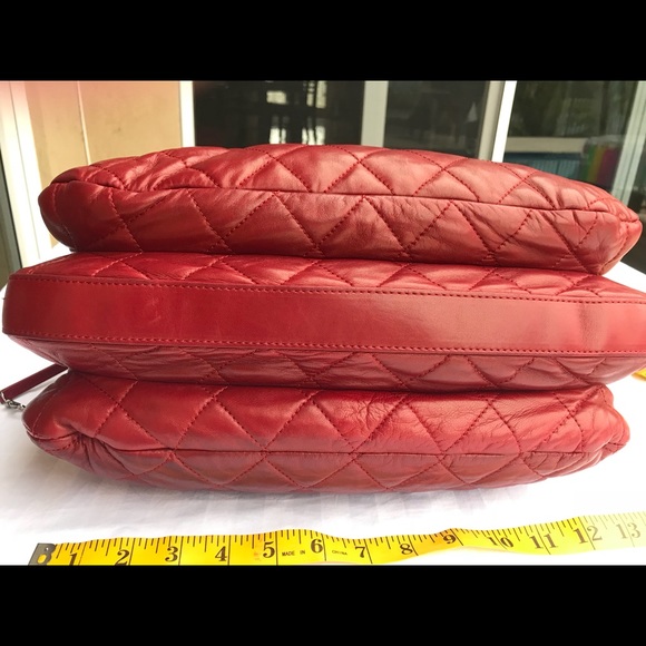 CHANEL | Bags | Chanel Shoulder Red Bag Large | Poshmark